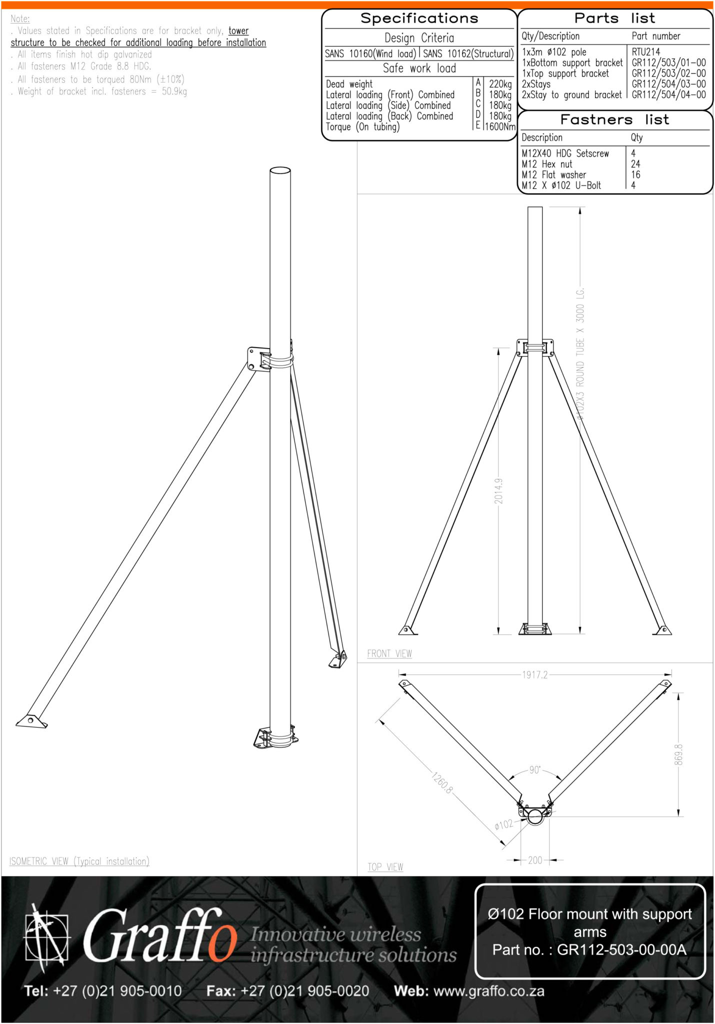 Floormount – Graffo